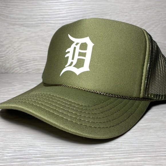 OTTO | Accessories | New Vintage Detroit Tigers Motor City Army Green ...